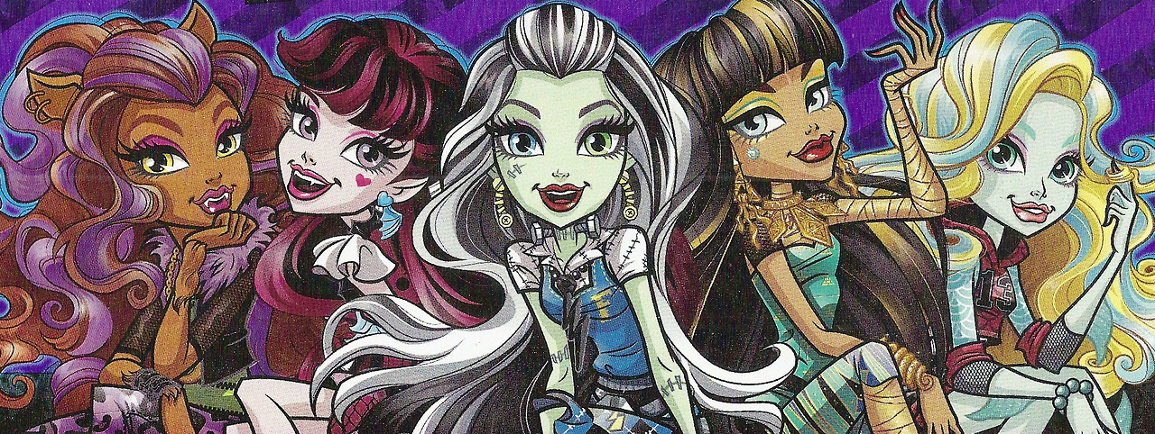 Monster High-Pretty : Banner de Monster High How Do You Boo?