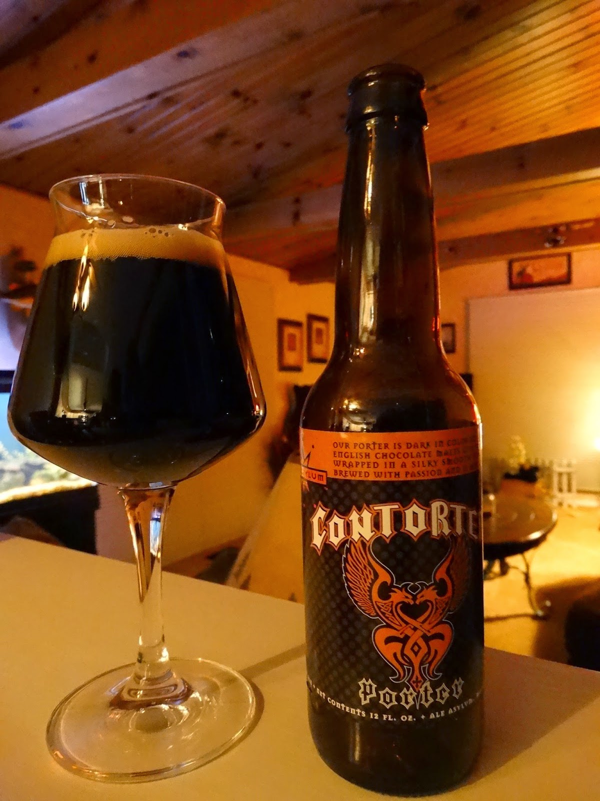 Paper Cut Screams: Beer Journal #33: Contorter by Ale Asylum, 5 Grass ...