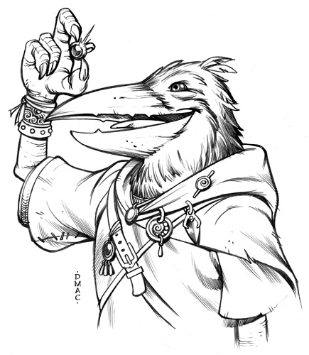 Tengu Pathfinder Rogue