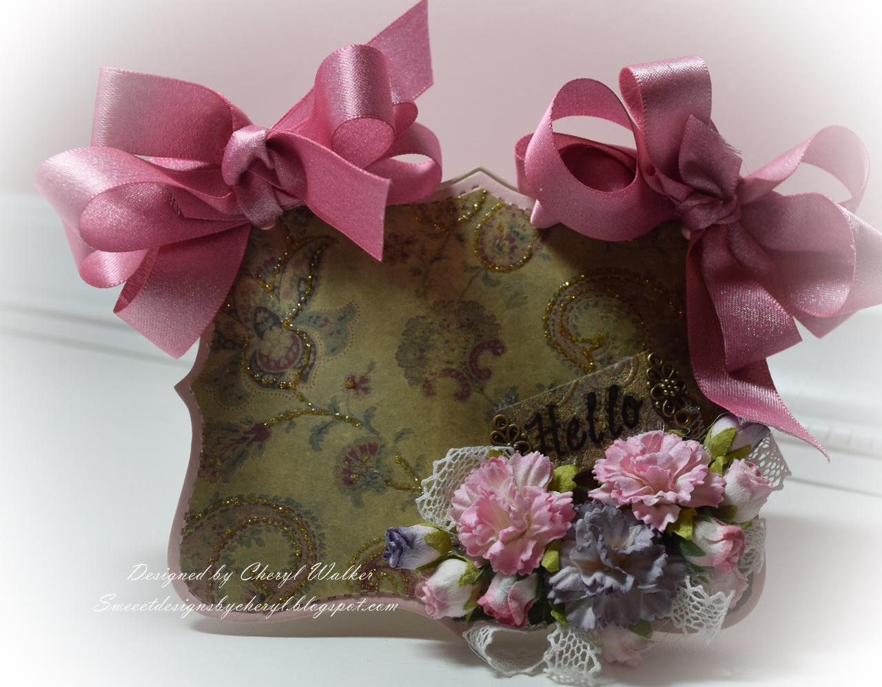 Really Reasonable Ribbon Blog: Hello Mini Post it Notepad