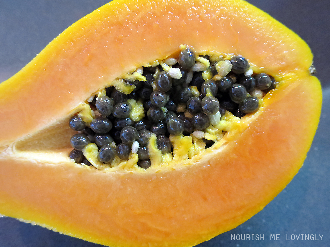 Nourish me lovingly: Apple-banana-papaya porridge