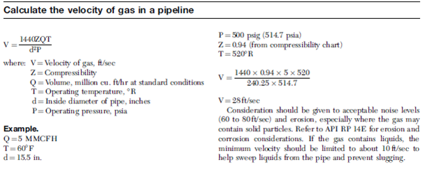 Basics of Process Engineering Design: What is Line Sizing and How it is ...