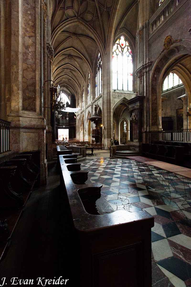 Kreider's Korner Photographs: Église Saint-Merry (Saint-Merri), Paris