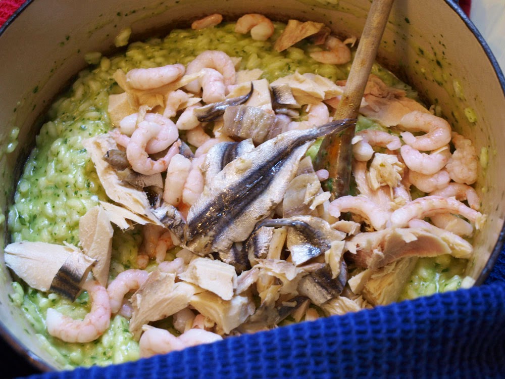 Seafood Risotto Recipe - Farmersgirl Kitchen