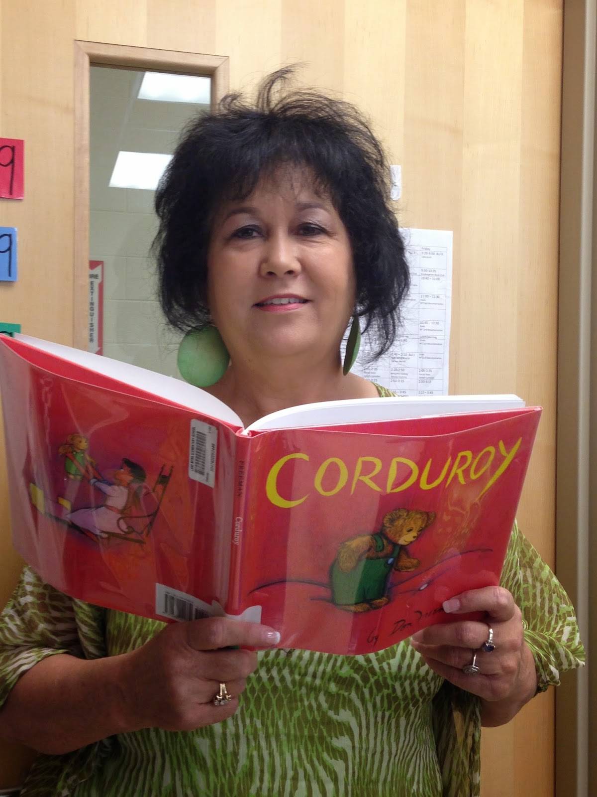 Book Reviews at the Lake: "Corduroy" as Mrs. Murray's Fave