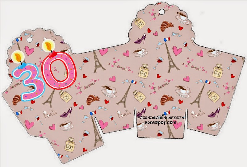 30th. Birthday: Free Printable Boxes. | Oh My Fiesta For Ladies!