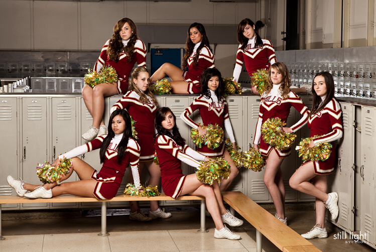 Still Light Studios: cheerleading gallery
