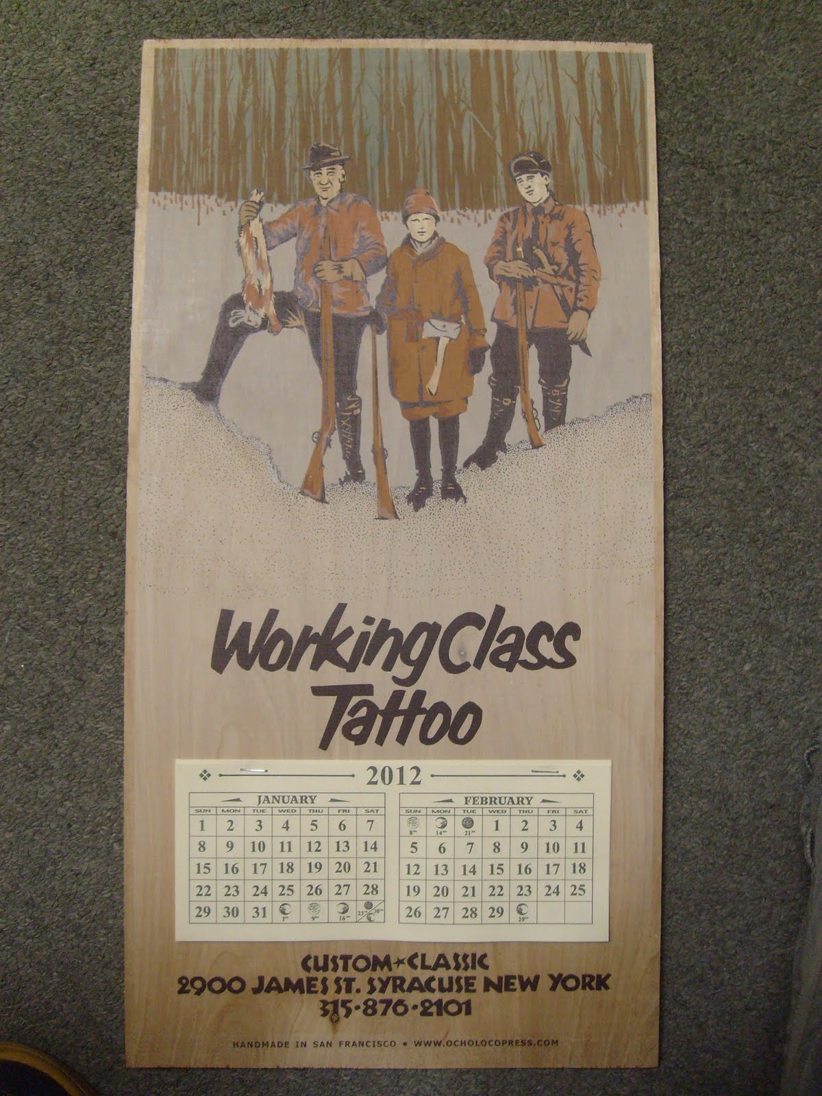 Working Class Tattoo news