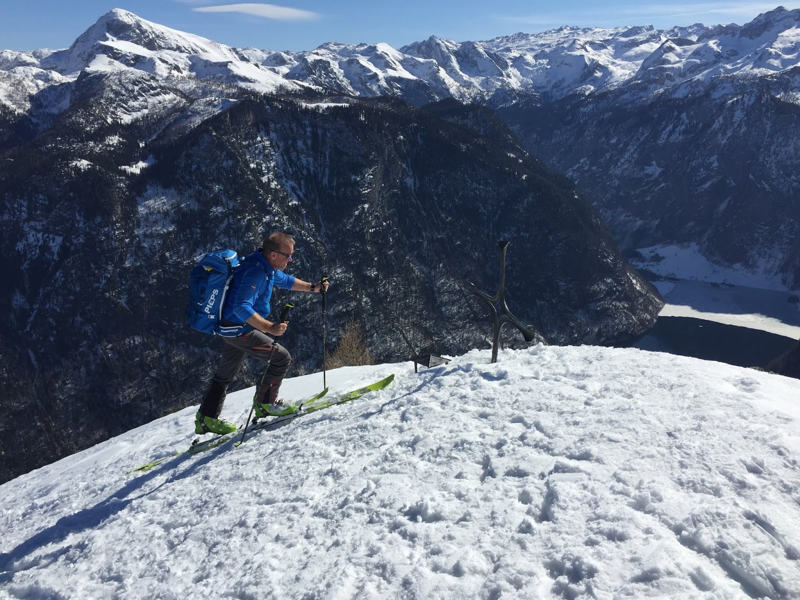 aufdiebergbinigern: Skitour Mooslahnerkopf - Berchtesgadener Alpen hoch ...