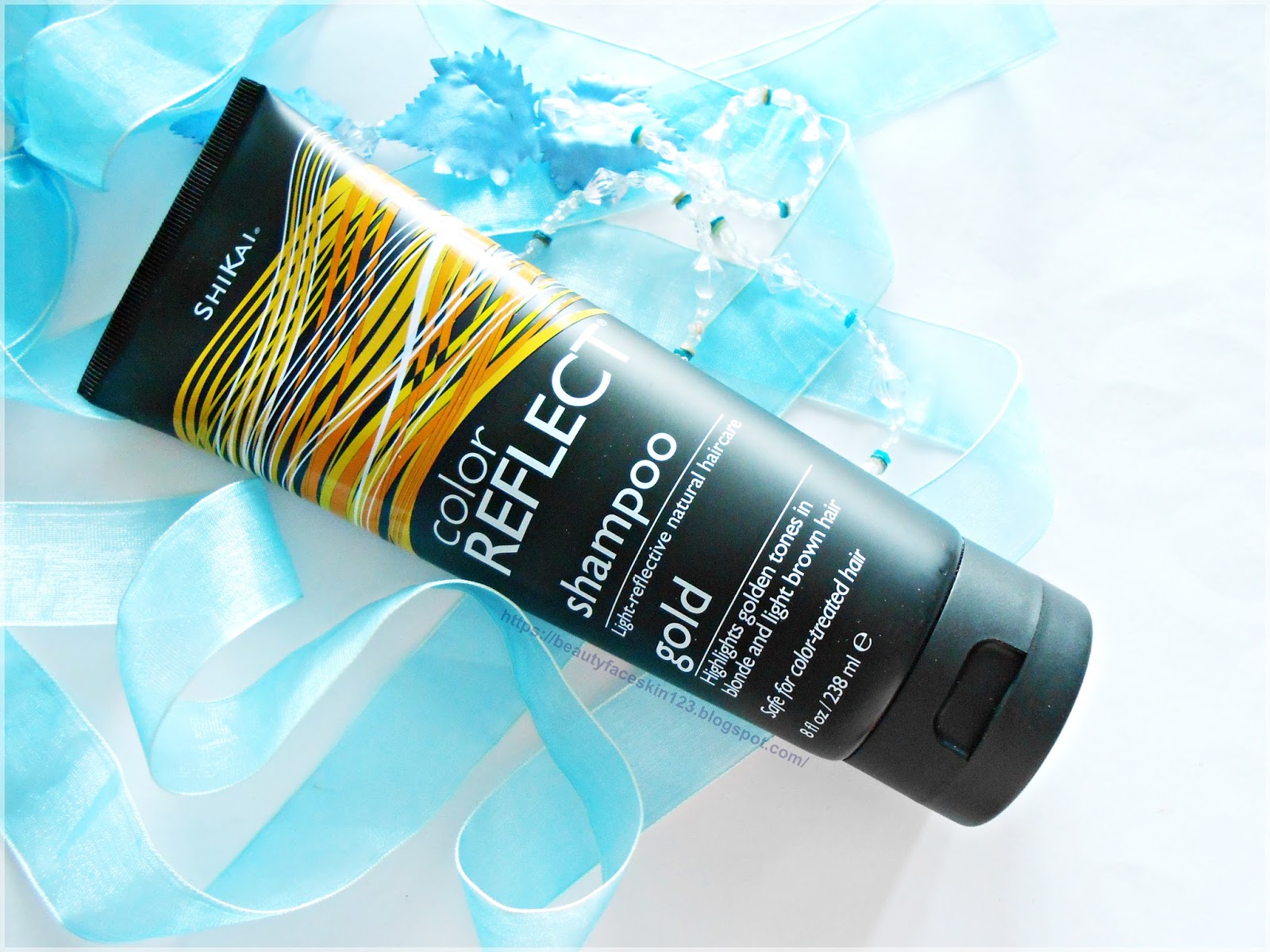 GREAT SKINandLIFE: REVIEW ON SHIKAI COLOR REFLECT GOLD SHAMPOO