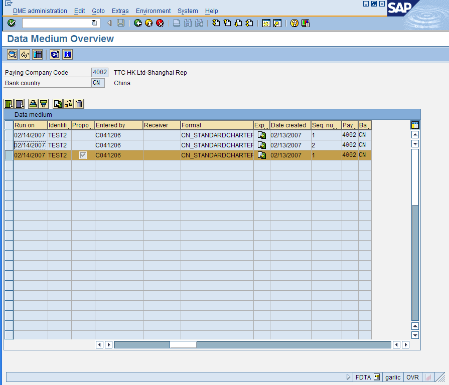 SAP - Data Medium Exchange (DME): Data Medium Exchange (DME ...