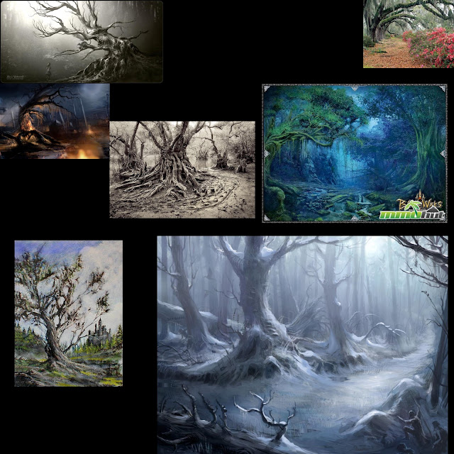 Concepts of Creative Awesomeness: Tree mood board