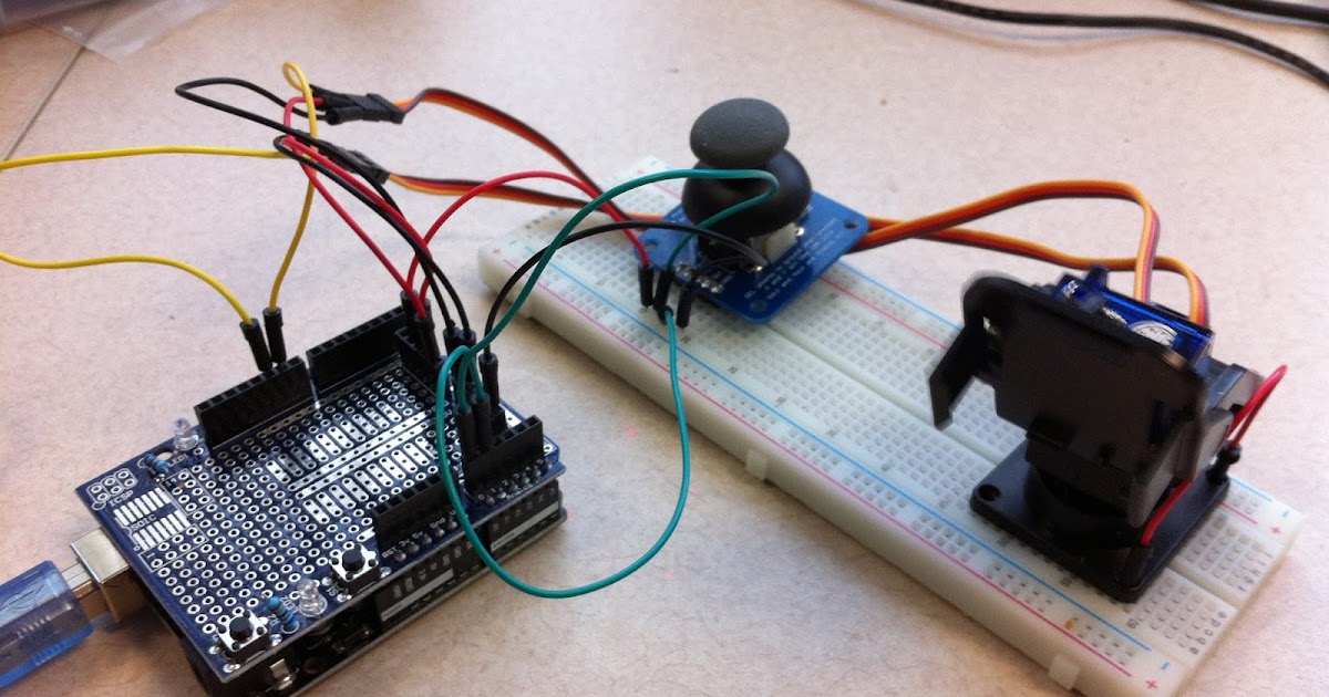 Aaron Woehler: Arduino Pan-Tilt controller