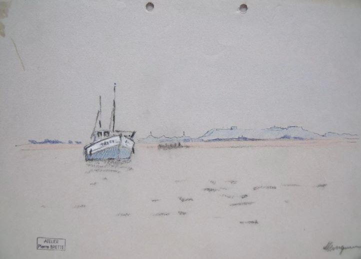 historic-marine-france: BRETTE Pierre 1905-1961 peintre officiel de la ...