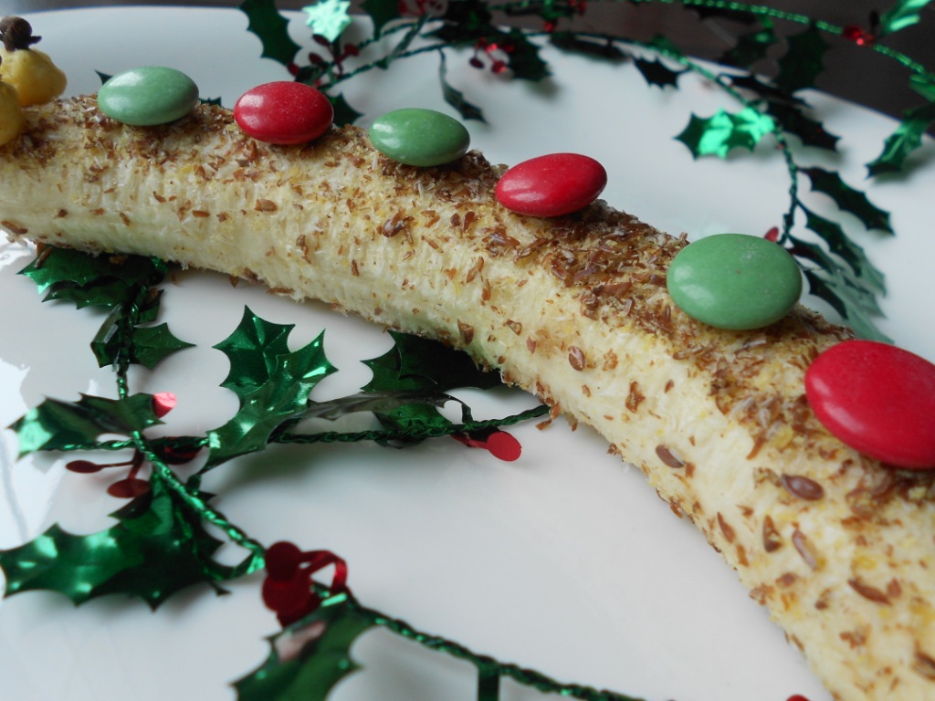 Snacking Squirrel: Christmas Banana Snake