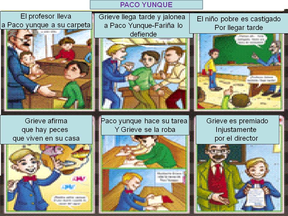 Mis trabajos: Paco Yunque