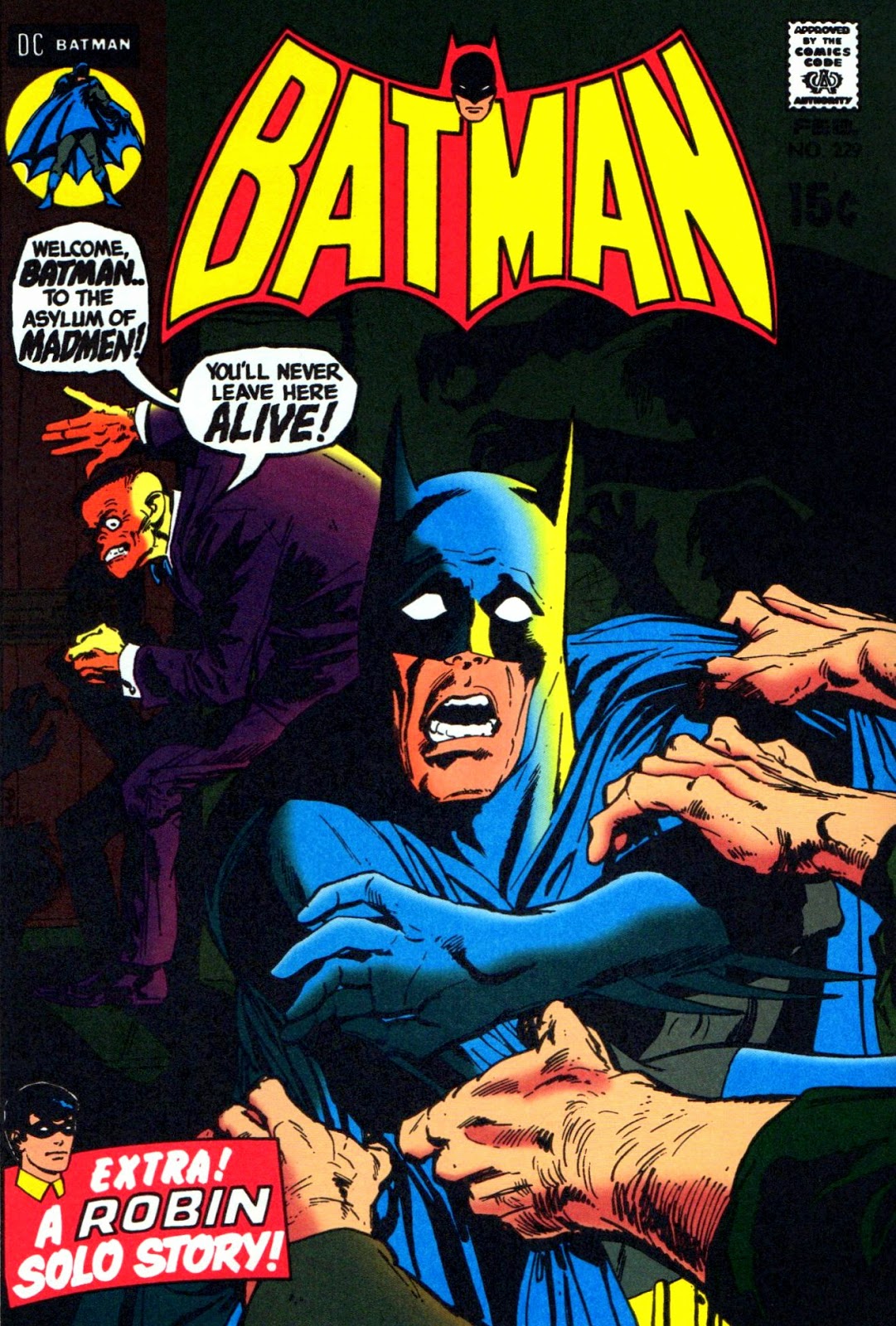 CRIVENS! COMICS & STUFF: AGAIN...NEAL ADAMS' BATMAN COVER GALLERY ...