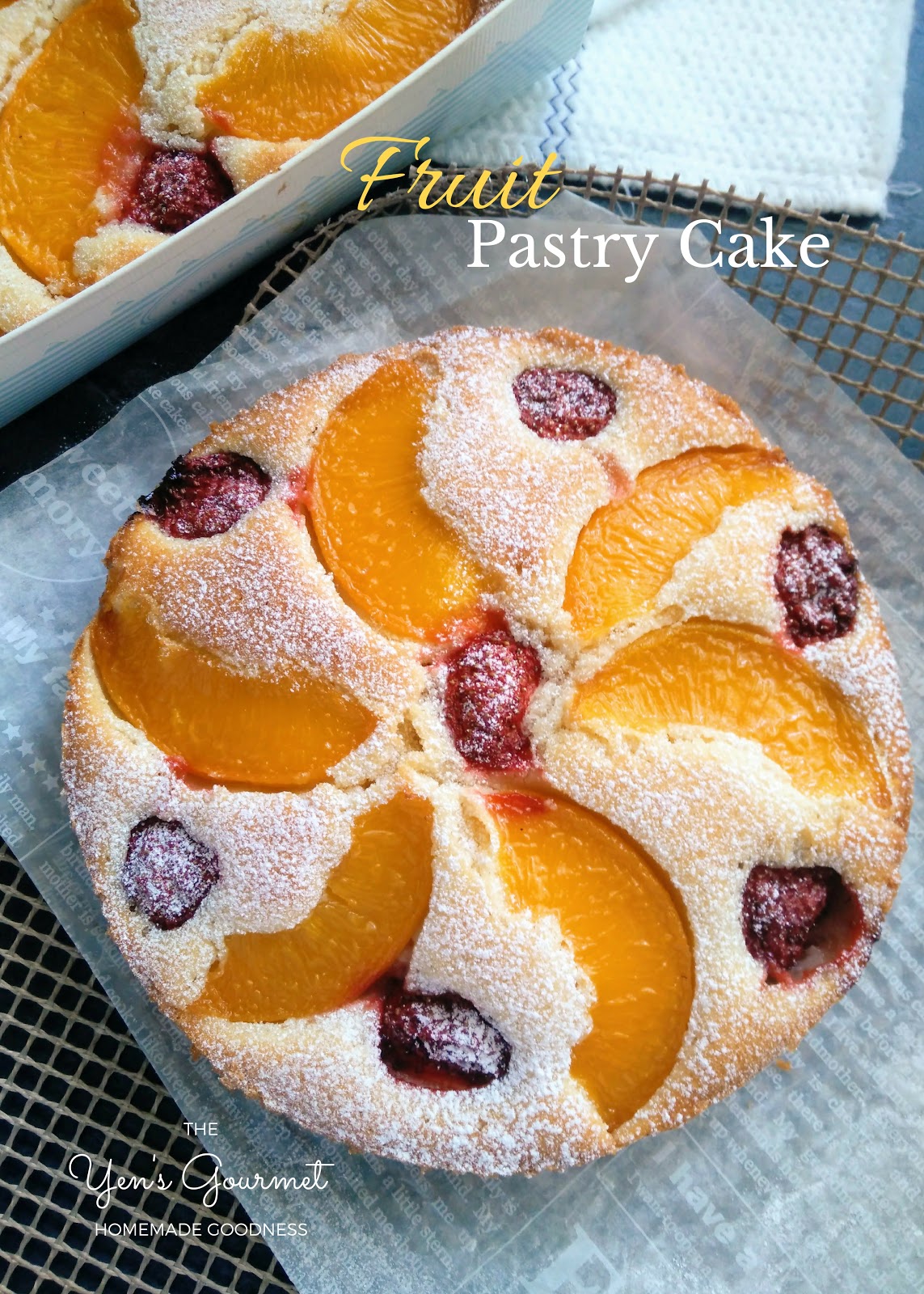 Yen's Gourmet: Fruit Pastry Cake