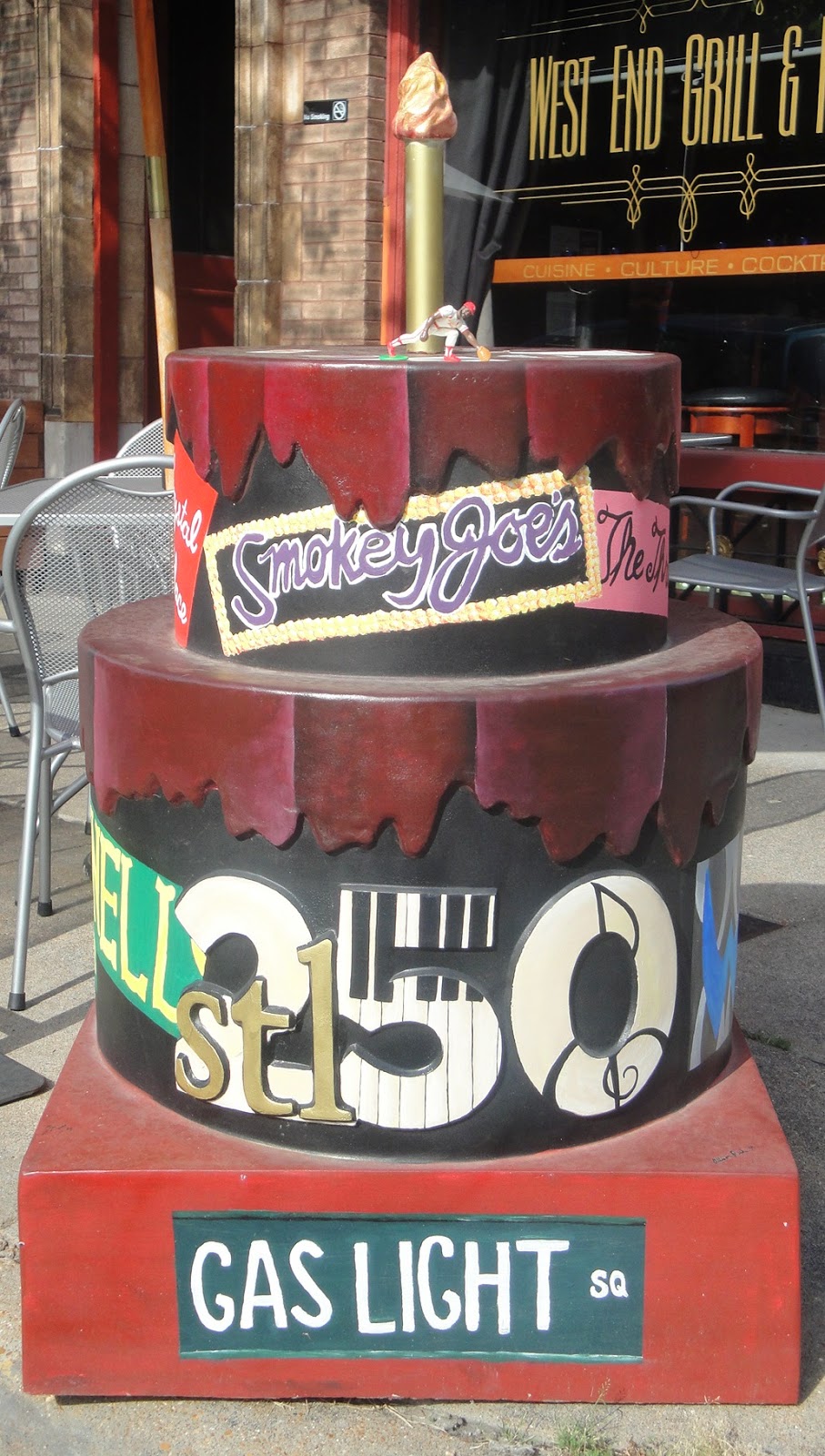 St. Louis: 250 Years, 250+ Cakes. Here we go....: #174: Gaslight Theater