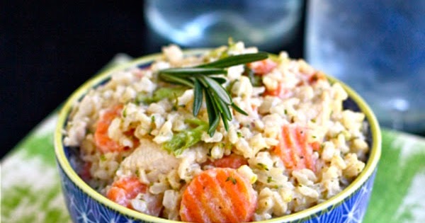 Your Southern Peach: Creamy Chicken and Rice Bowl