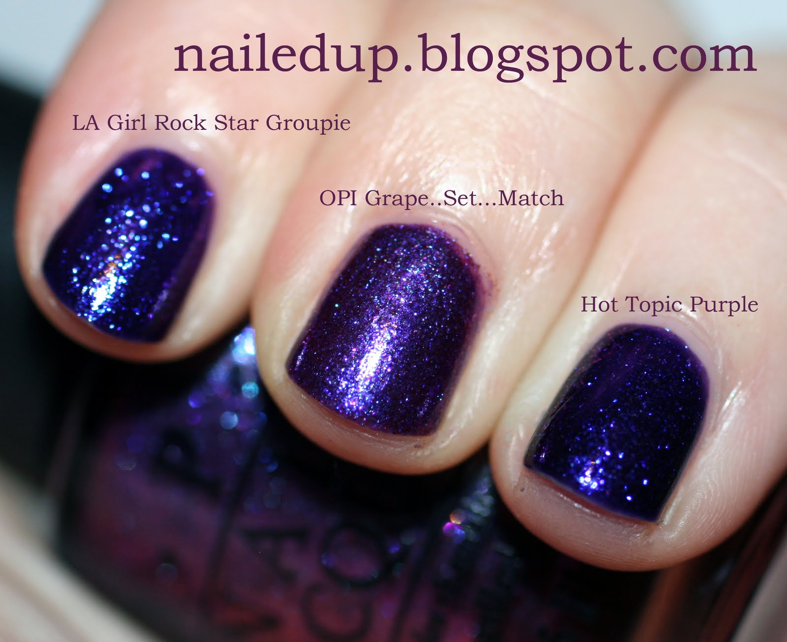 Nailed.: OPI Grape...Set...Match