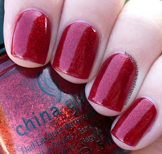 Lissa's Polish Addiction: China Glaze - Ruby Pumps