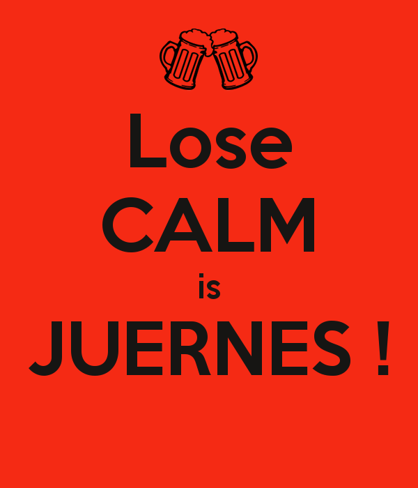 Tirate de la cama: JUERNES 23 DE ENERO