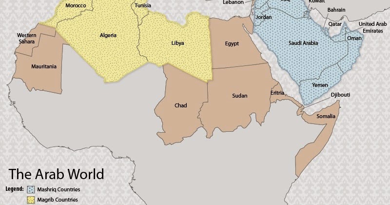ANTHROPOLOGY OF ACCORD: Map on Monday: SUNNI ARAB STATES