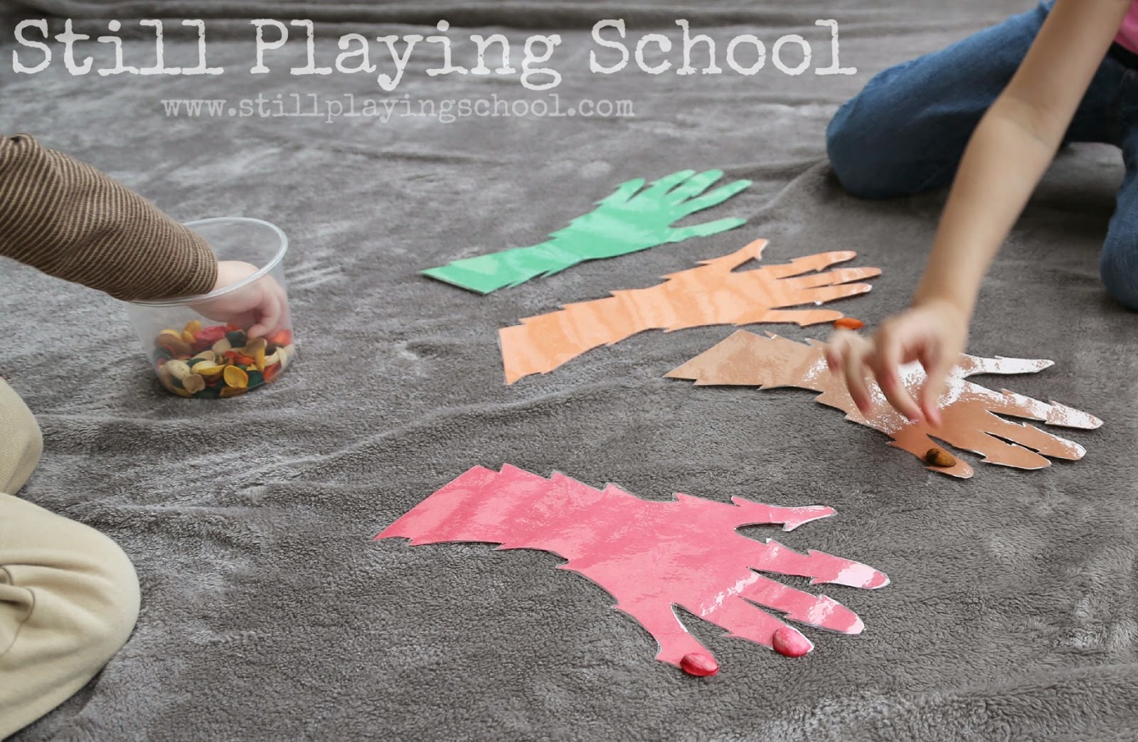 Monster Hands Color Matching Activity for Kids | Still Playing School