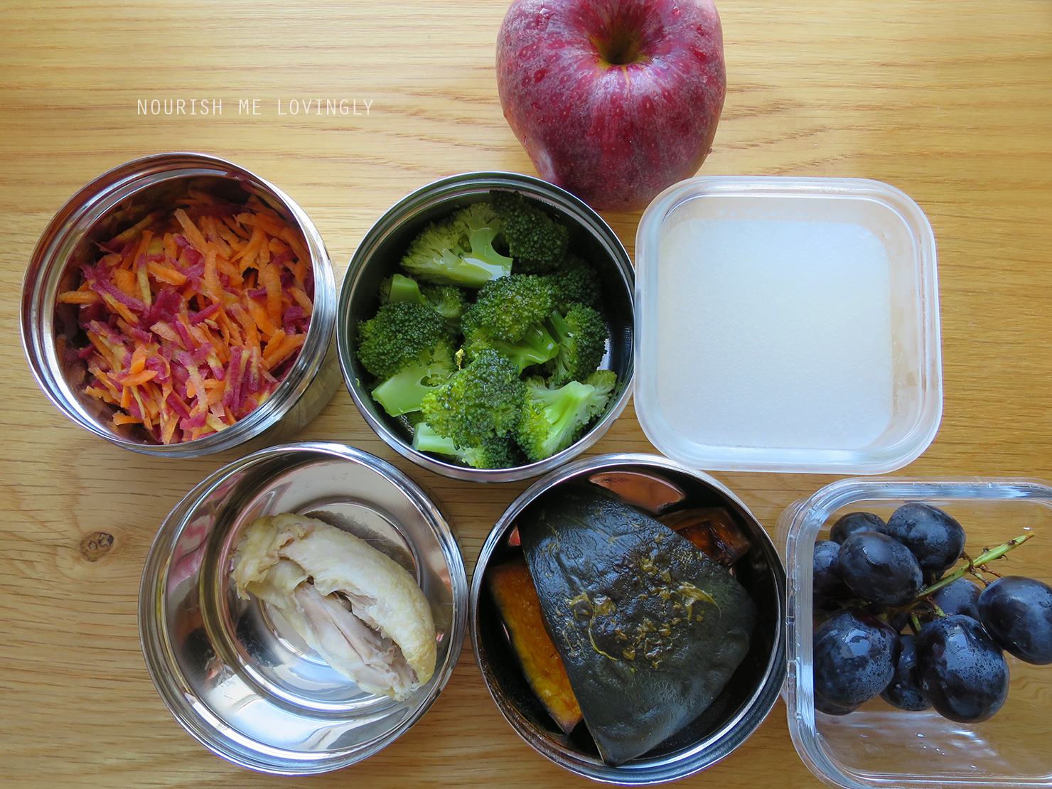 Nourish me lovingly: Packed Lunch (GF, DF, EF, NF)