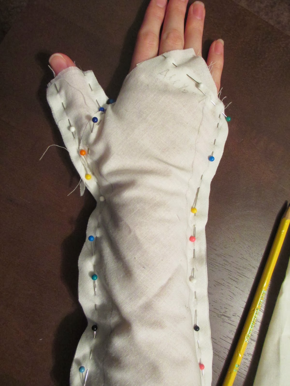 A Sartorial Statement: 18th Century Mitts in Progress