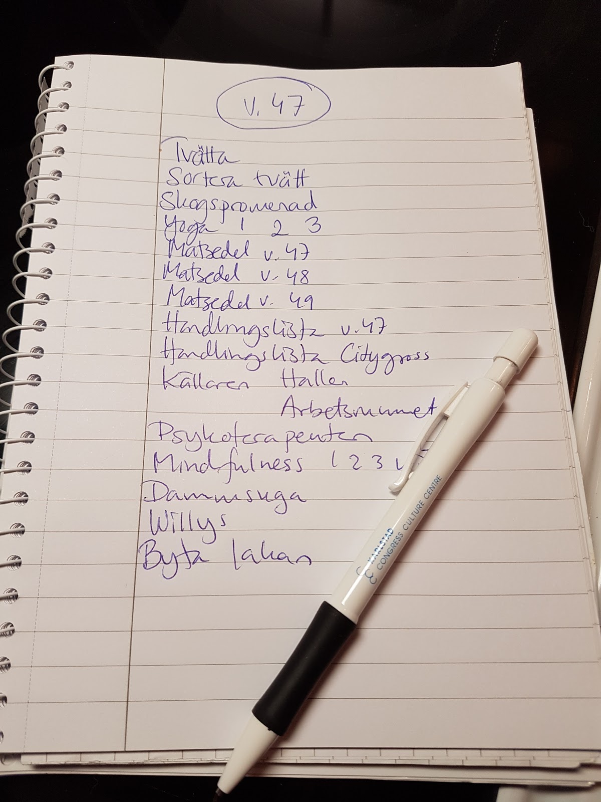 Listor, listor och listor