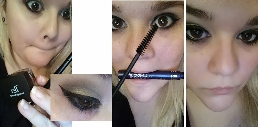 the Cupcake Blondie: Tutorial: Mossy Smokey Eye, Nude Lips, Pink Cheeks