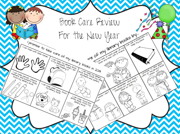 Book Care Freebie - Classroom Freebies