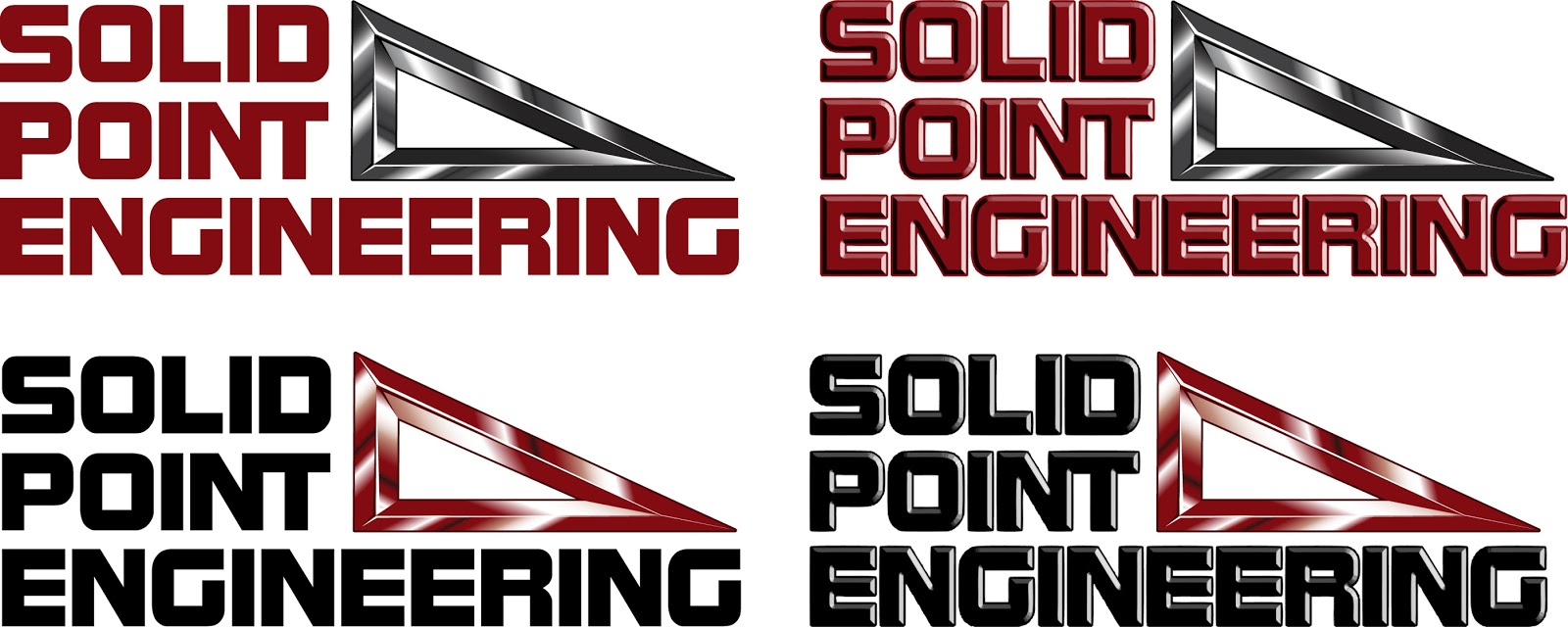 Aaron Thorup: Logo for Solid Point Engineering