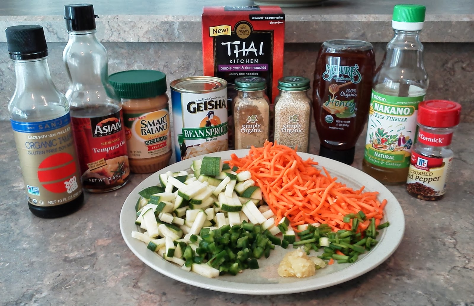 Pocono Pabulum for Mind & Body: Spicy Peanut Noodles