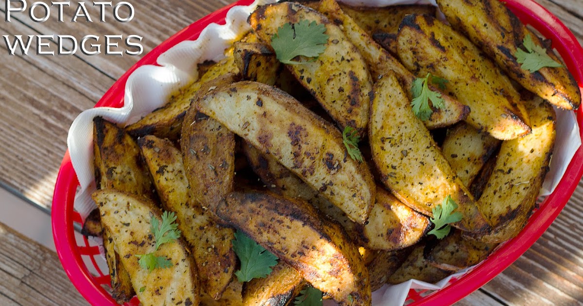 fabulous fridays: Grilled Potato wedges