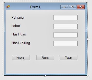 Sistem Informasi: Membuat Program menghitung Luas dan Keliling persegi ...