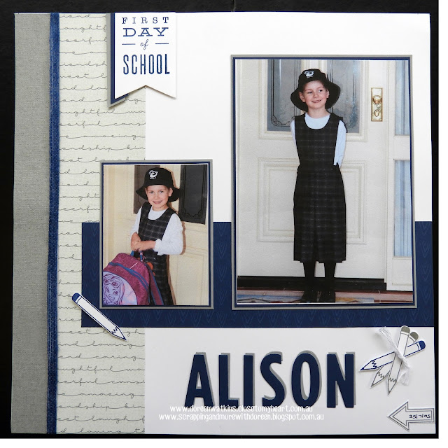 Butterfly Hearts Scrapbooking and Paper Crafts: S1708 - School Year ...