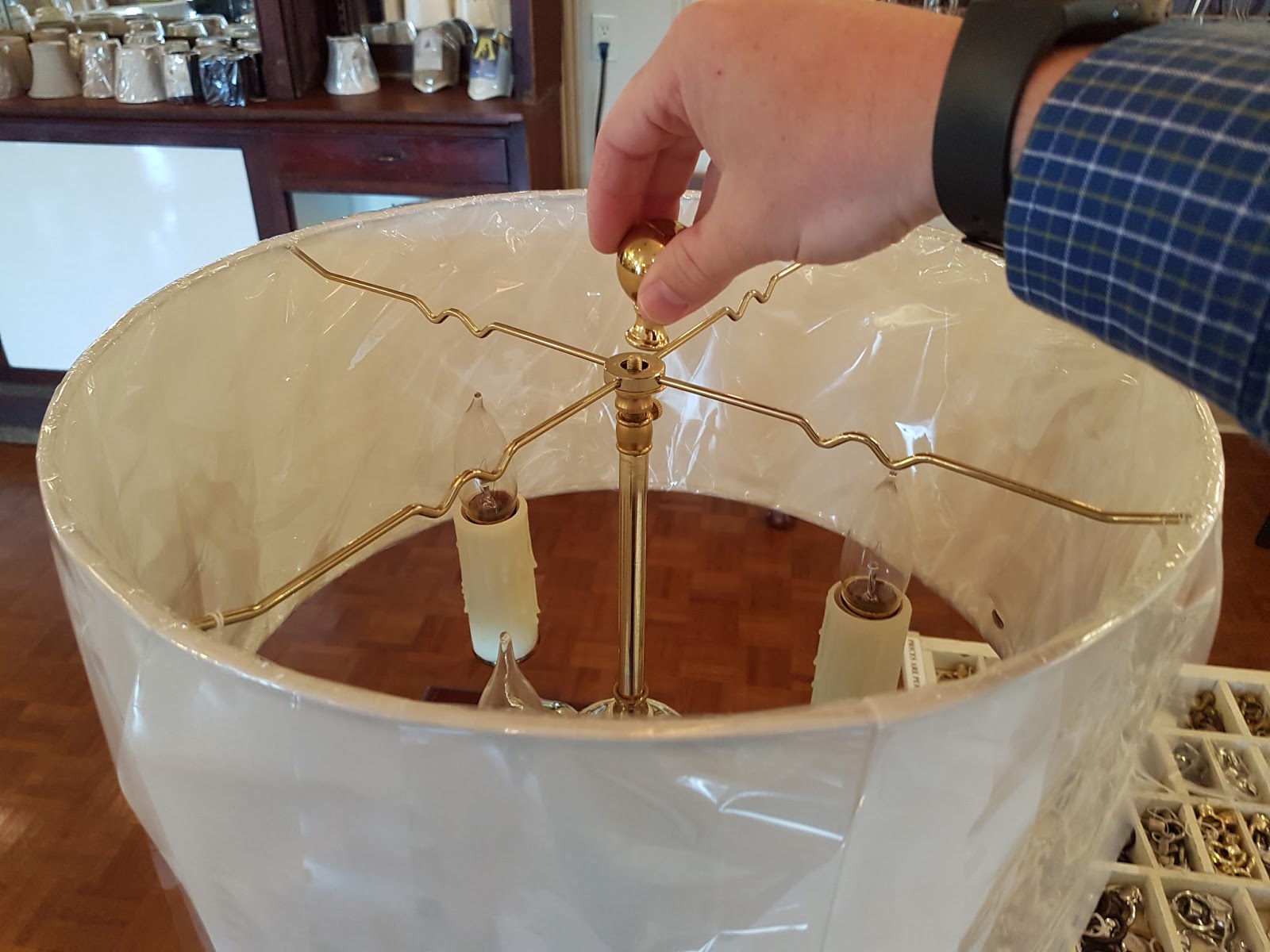 Lamp Parts and Repair | Lamp Doctor: How to Measure and Install Acrylic ...