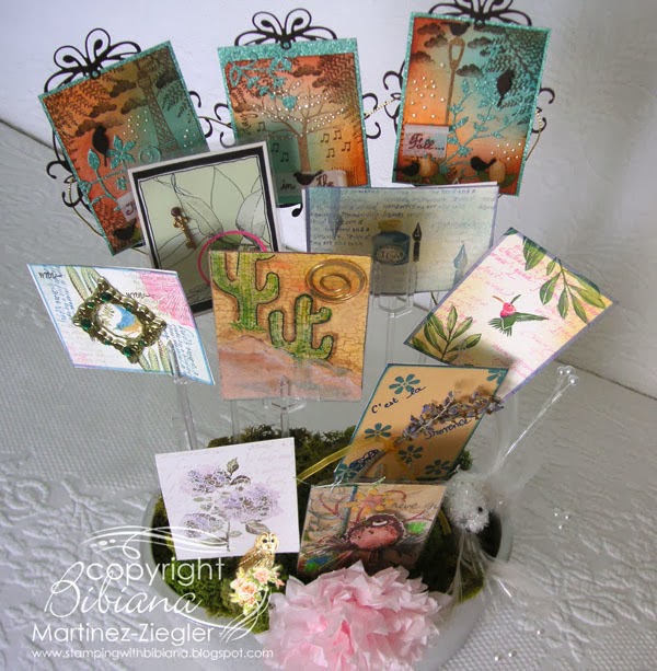 Stamping with Bibiana: How to Display your ATC's...