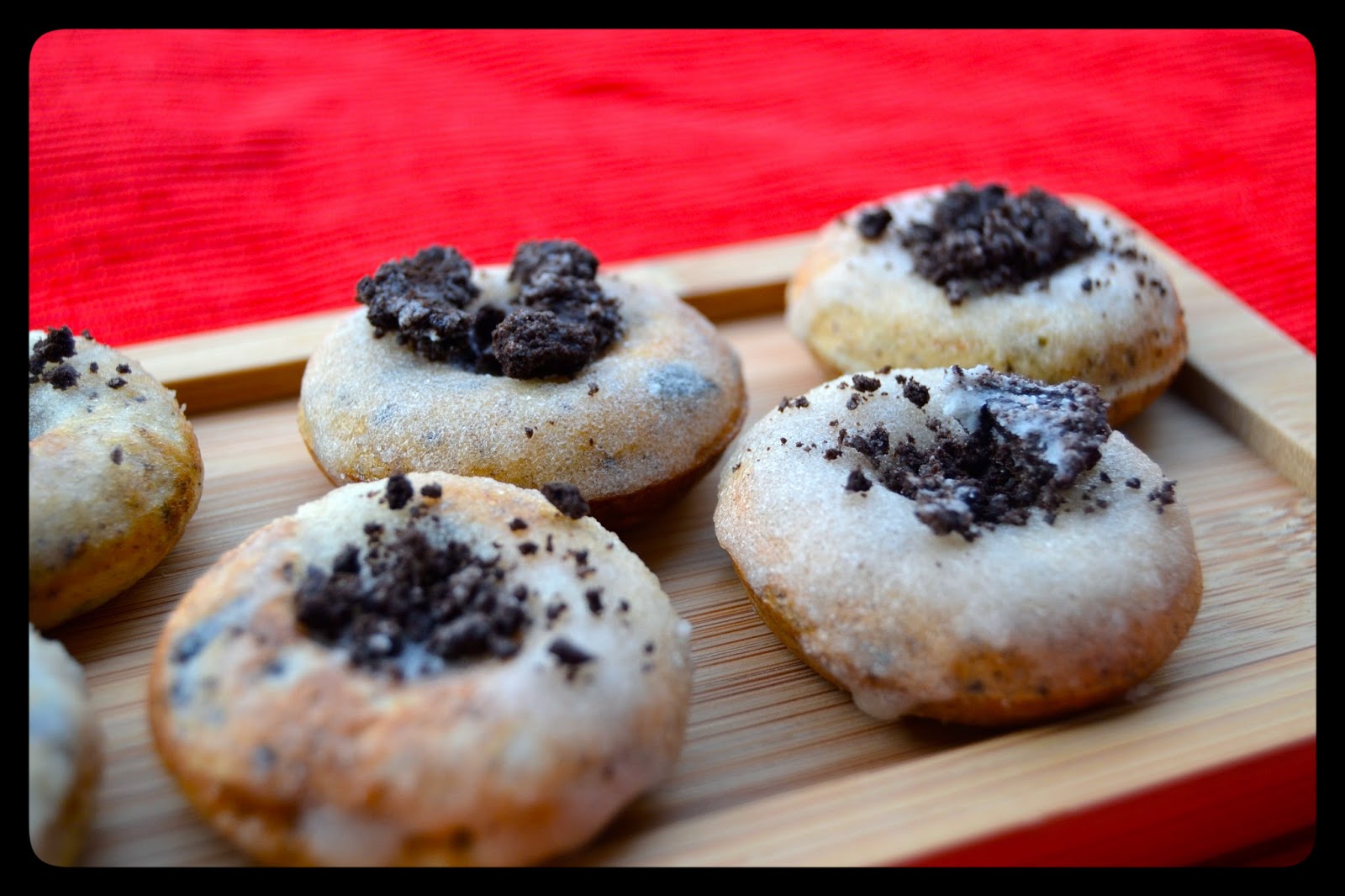 Chocolate, Aceite y Sal: MINI DONUTS DE OREO