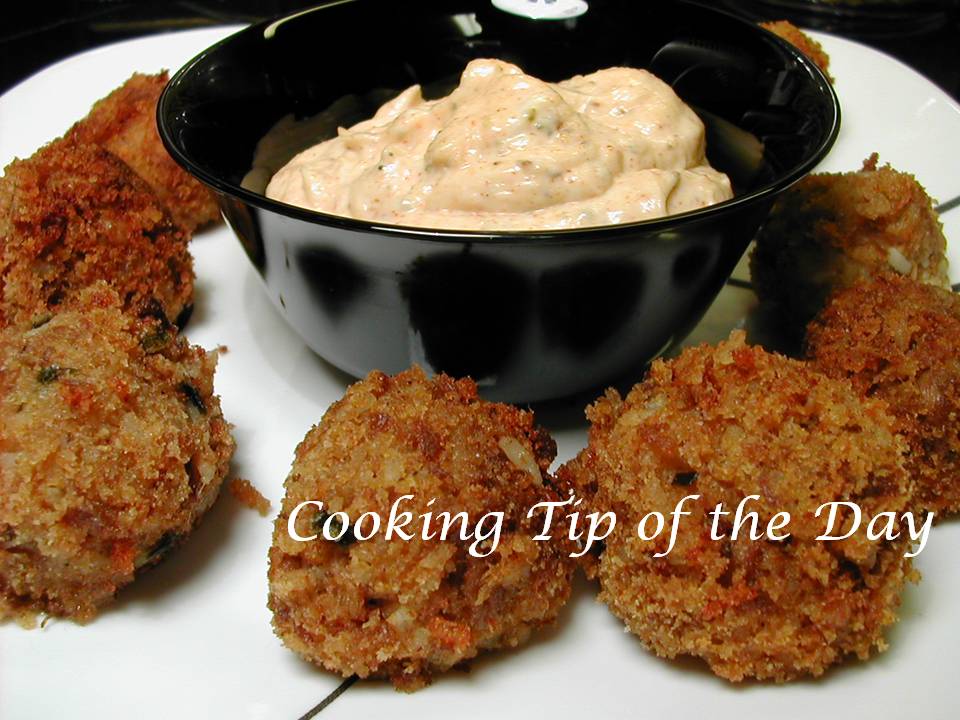 Cooking Tip of the Day: Recipe: Boudin Balls