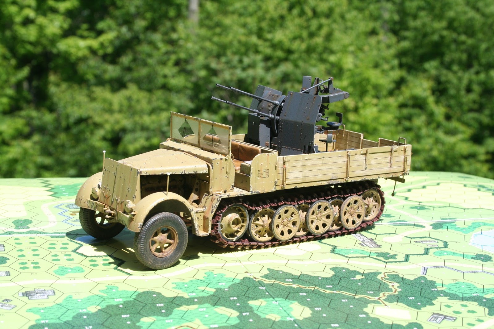 Houston Armor Club (HAC): 2cm FlaK on SdKfz 7 chassis Halftrack