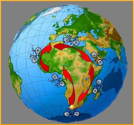 Jolandie Rust: Route