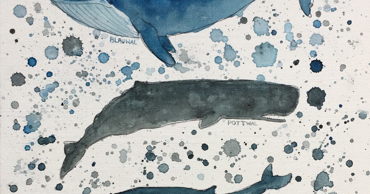 Wal Aquarell - Walkarte