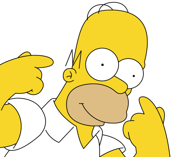 Homero Simpson (feliz) - Imagui