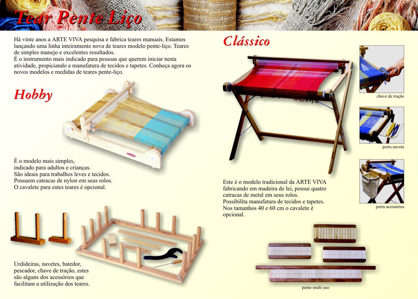 ARTE VIVA TEAR: CATÁLOGO