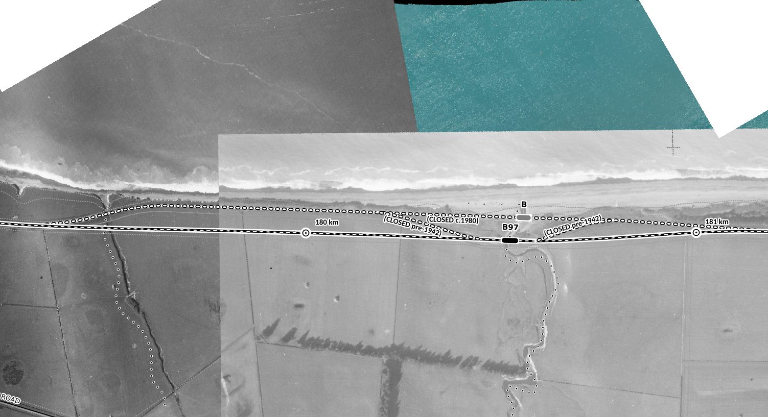 MSL Timaru-Glenavy[1]: Normanby-Pareora Realignment – New Zealand Rail Maps