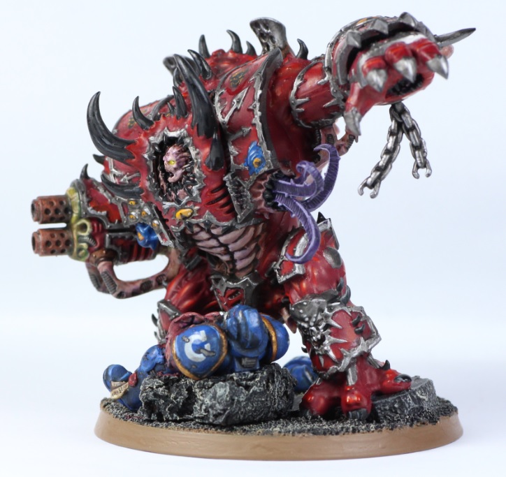 Art and Musings of a Miniature Hobbyist: Word Bearers Helbrute in a ...